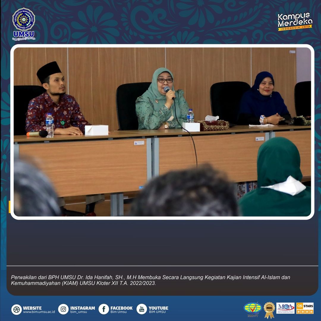 Kajian Intensif Al-Islam dan Kemuhammadiyahan (KIAM ) Angkatan VIII Kloter XII FIKTI UMSU – FIKTI